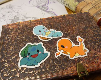 Choose your own pokemon sticker team