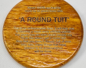 Round tuit | Etsy