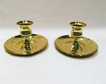 Brass candlesticks | Etsy