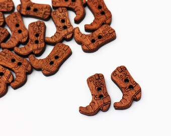 Cowboy buttons | Etsy