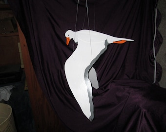 Flying bird mobile | Etsy