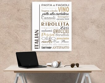 Italian kitchen art | Etsy