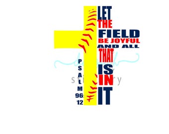 Baseball cross svg | Etsy
