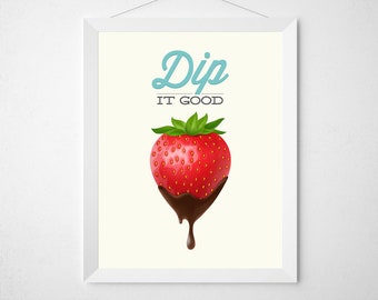 Funny strawberry pun | Etsy