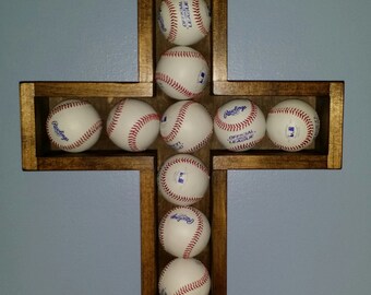 Baseball cross | Etsy
