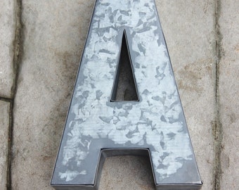 Metal letter h | Etsy