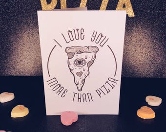 Pizza Valentines Cards for Kids Funny Valentines Teen