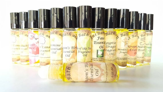 PICK your SCENT Essential Oil Roll on Perfume Aromatherapy