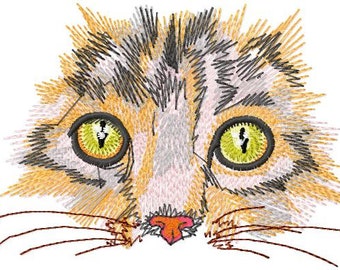 Cat embroidery | Etsy