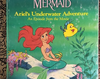 Ariel golden book | Etsy