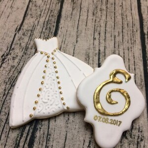 Monogram cookies | Etsy