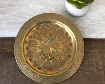 Brass wall hanging | Etsy