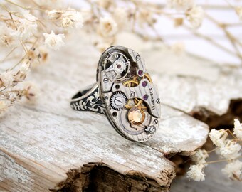 Steampunk jewelry | Etsy