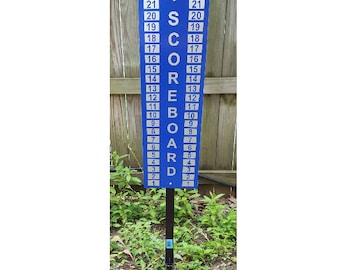 Cornhole scoreboard | Etsy