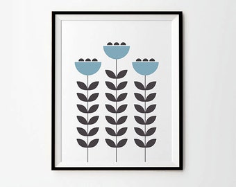 Scandinavian print | Etsy