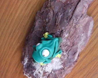 Polymer clay frog | Etsy