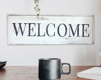 Welcome sign | Etsy