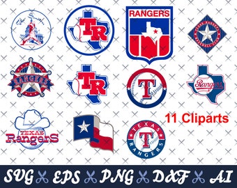 Texas rangers svg | Etsy