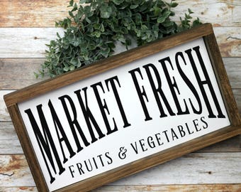 Vegetable sign | Etsy