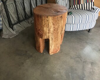 Tree stump table | Etsy