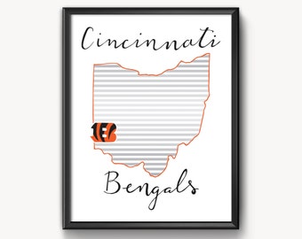 Cincinnati bengals | Etsy