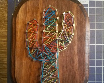 Cactus string art | Etsy