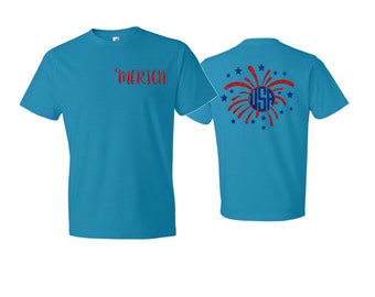 Fireworks shirt | Etsy