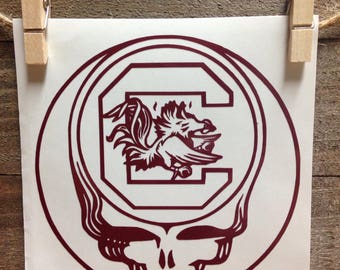 Gamecocks decal | Etsy