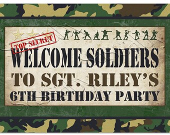 Army party | Etsy