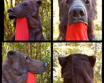 Wolf headdress | Etsy