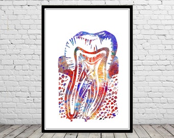 Tooth art | Etsy