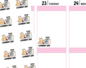 Chore Stickers Mini Stickers Cleaning Stickers Laundry