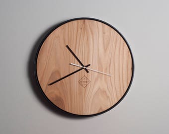 Wood clock | Etsy