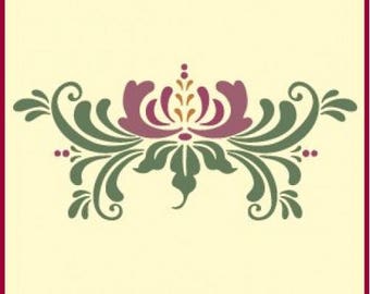 Rosemaling design | Etsy