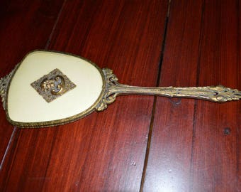 Vintage hand mirror | Etsy