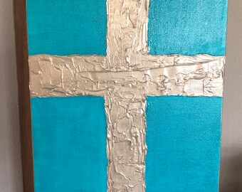 Cross painting | Etsy