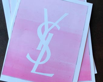Ysl sticker | Etsy