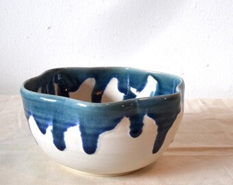 Drip glaze bowl | Etsy