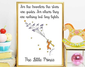 The Little Prince Wood Frame no.3 Rose / Wood engraved frame