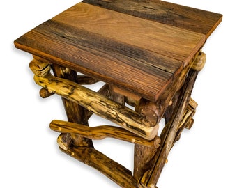 Wooden side table | Etsy