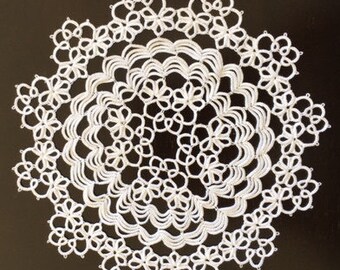 Tatting doily | Etsy