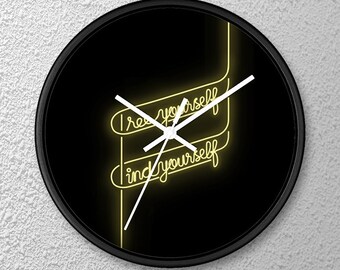 Inspirational clock | Etsy