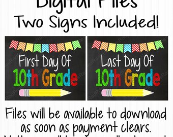 Tenth grade | Etsy