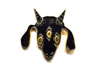 Goat pin | Etsy