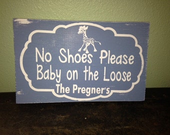 No shoes in house | Etsy