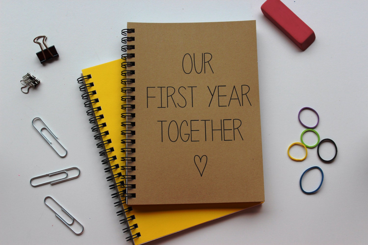 Our First Year Together 5 x 7 journal