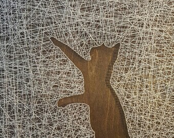 Cat string art | Etsy