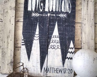 Rustic christian art | Etsy