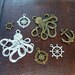 Wholesale Steampunk nautical Marine Anchor Octopus ship wheel