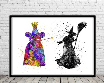 Glinda print | Etsy